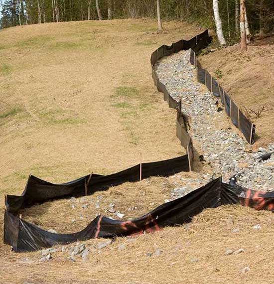 Silt Fence Erosion Control